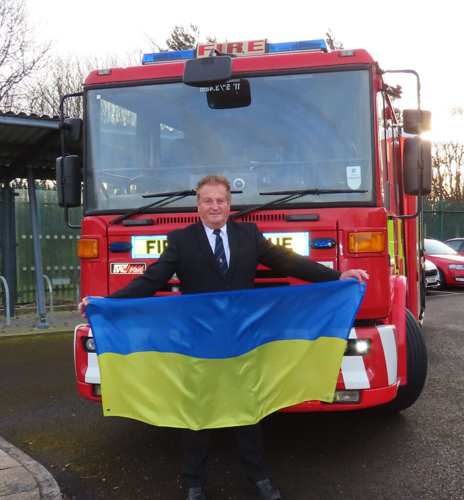 Ukrainian firefighters are set to receive a boost to their fleet from ...